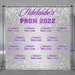 Prom Step and Repeat Backdrop, Class of 2022, Add Your Photo, Prom Send ...