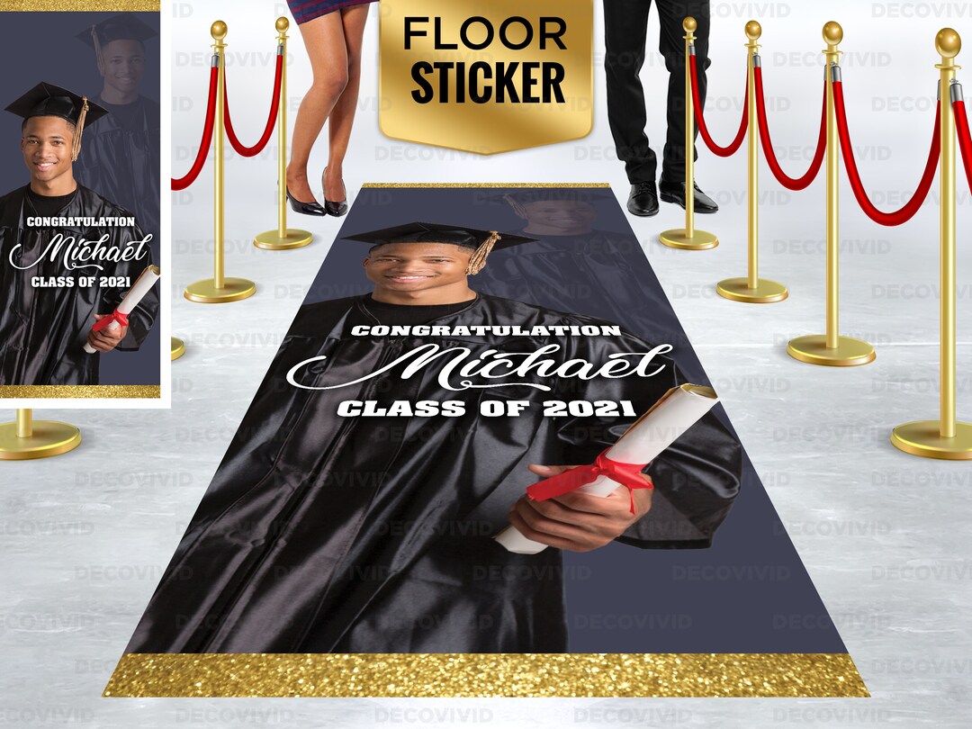 Custom Red Carpet, Graduation Runner, Personalized Aisle Runner, Step ...