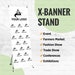 Custom Logo X Banner Pop up Shop Banner Social Media X - Etsy