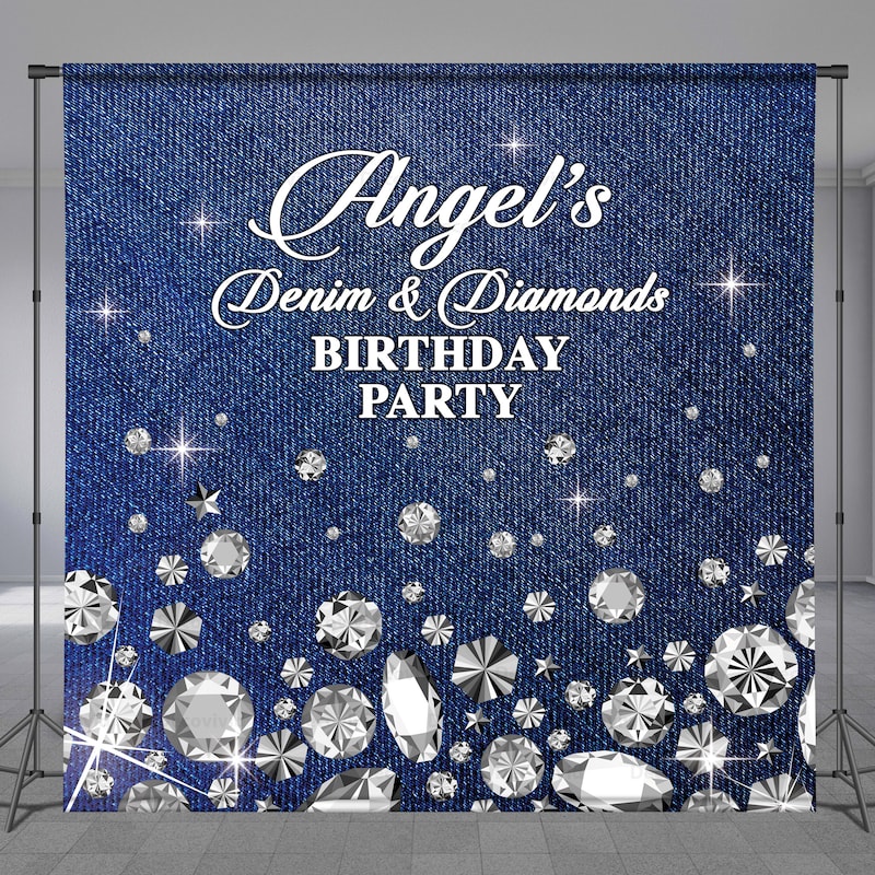 Denim Backdrop - Etsy