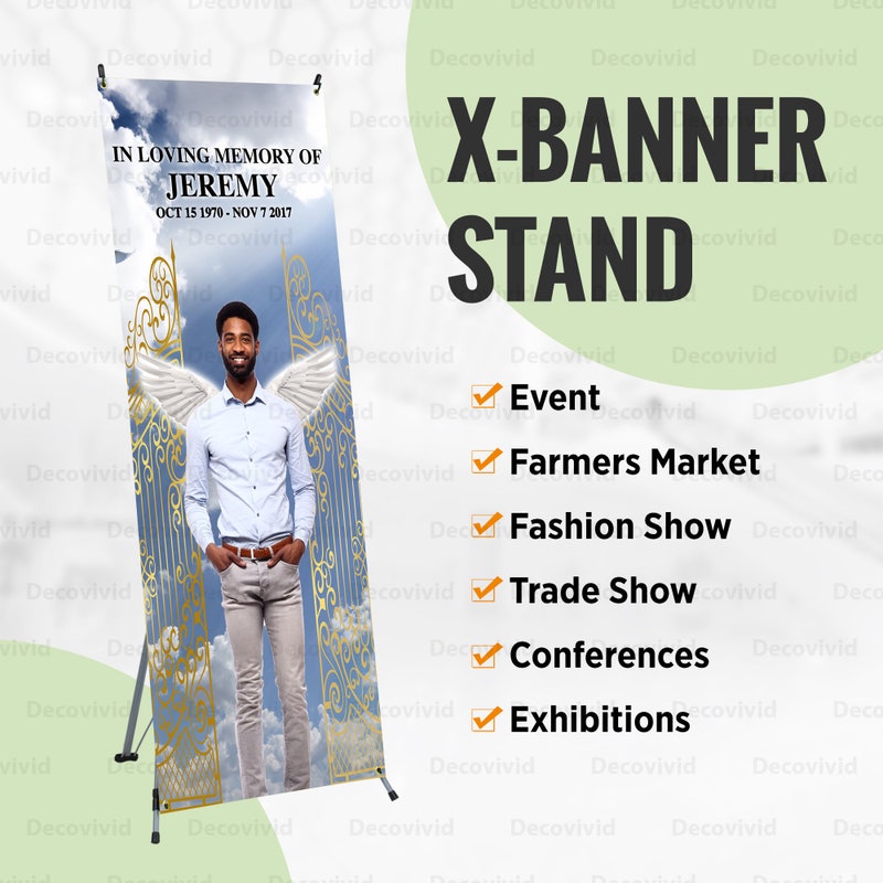 Memorial Banner - Etsy