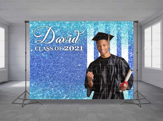 Graduation Backdrop Grad Photo Booth Sparkle Background | Etsy