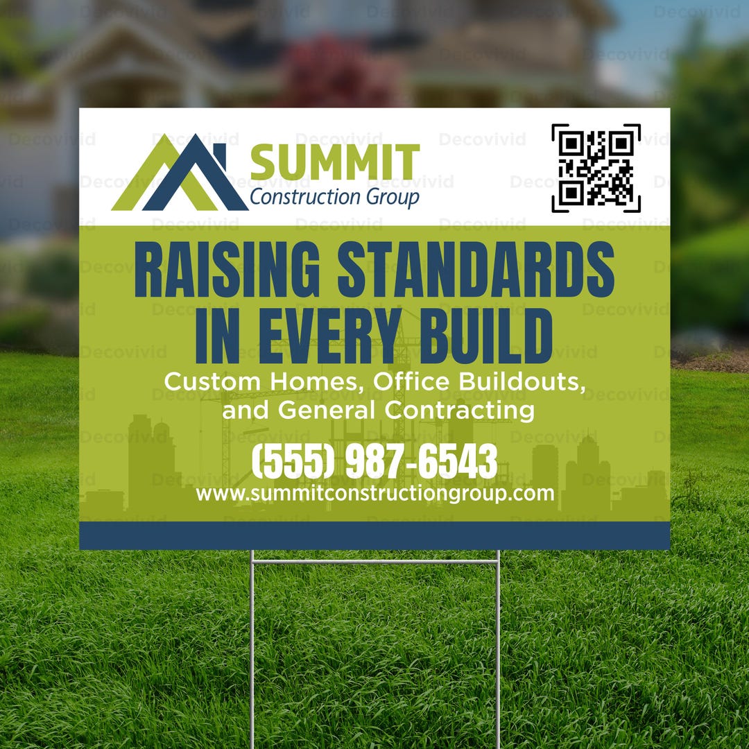 Yard Sign Design and Print, Business Sign, Coroplast – Personalized ...