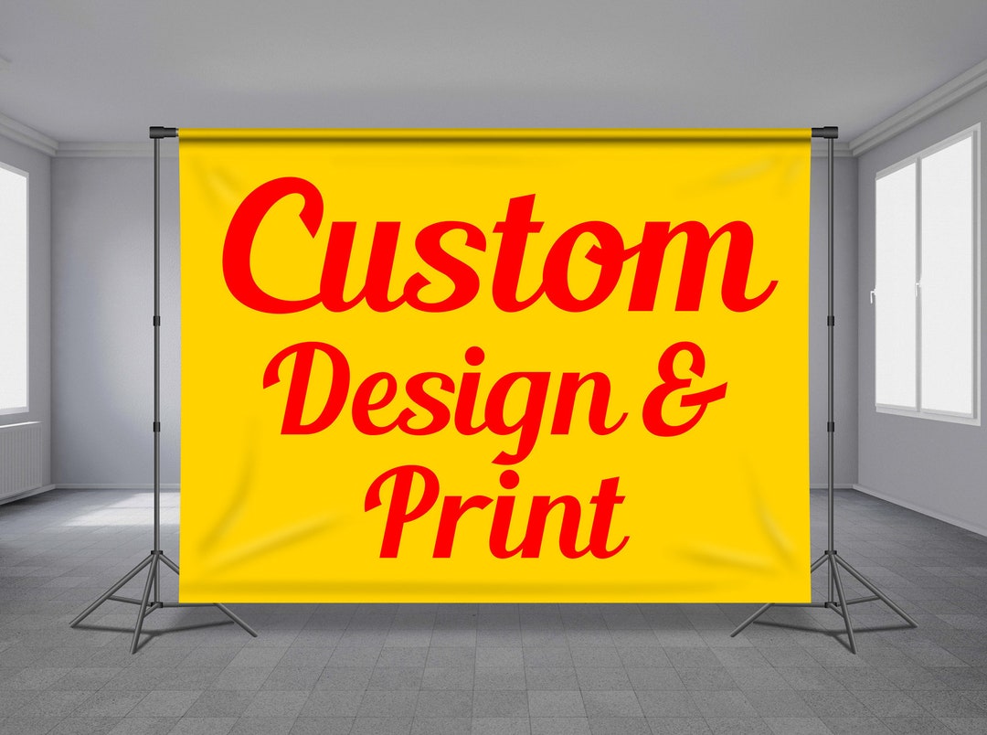 Custom Design Backdrop, Any Events, Editable, Personalized, Custom ...