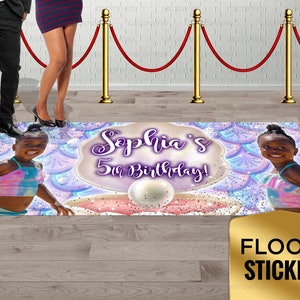 Floor Decal Sticker, Birthday Floor Adhesive, Birthday Photo Party ...
