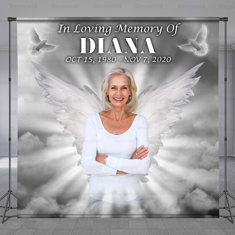 Funeral Backdrop - Etsy