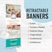 Catering and Restaurant Retractable Banner and Stand, Food Shop Banner ...
