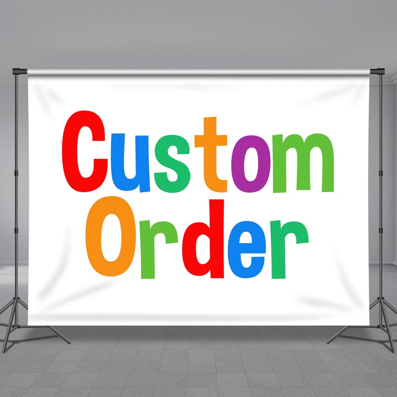 Custom Backdrop - Etsy