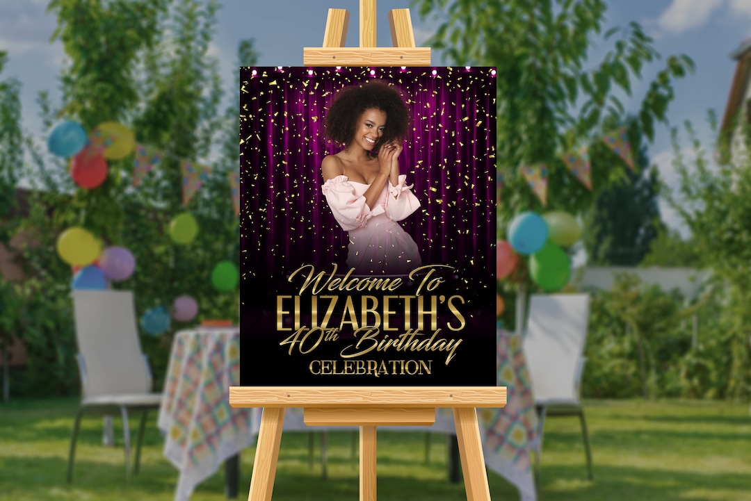 Custom Photo Welcome Sign, Welcome Board, Personalized, Custom Photo ...