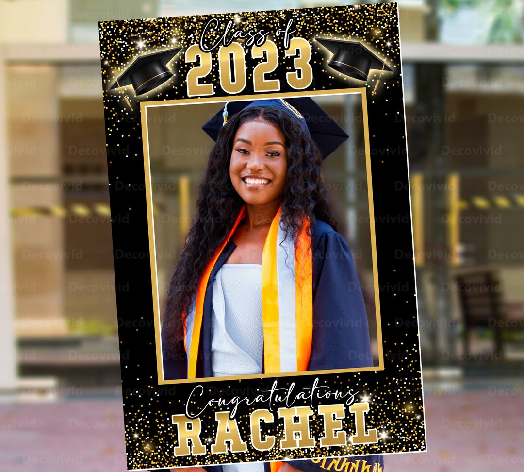 Graduation Photo Prop, Photoshoot Frame, Selfie Props, Grad Party ...