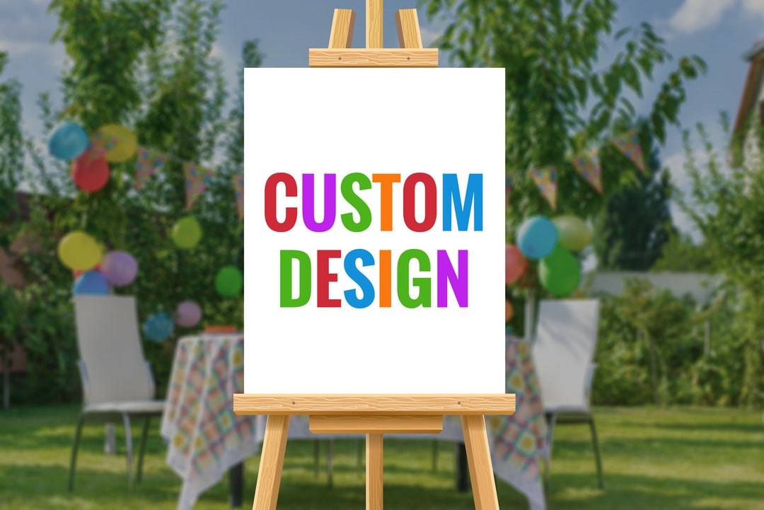 Custom Design Welcome Sign, Personalized, Match Your Design, Event ...