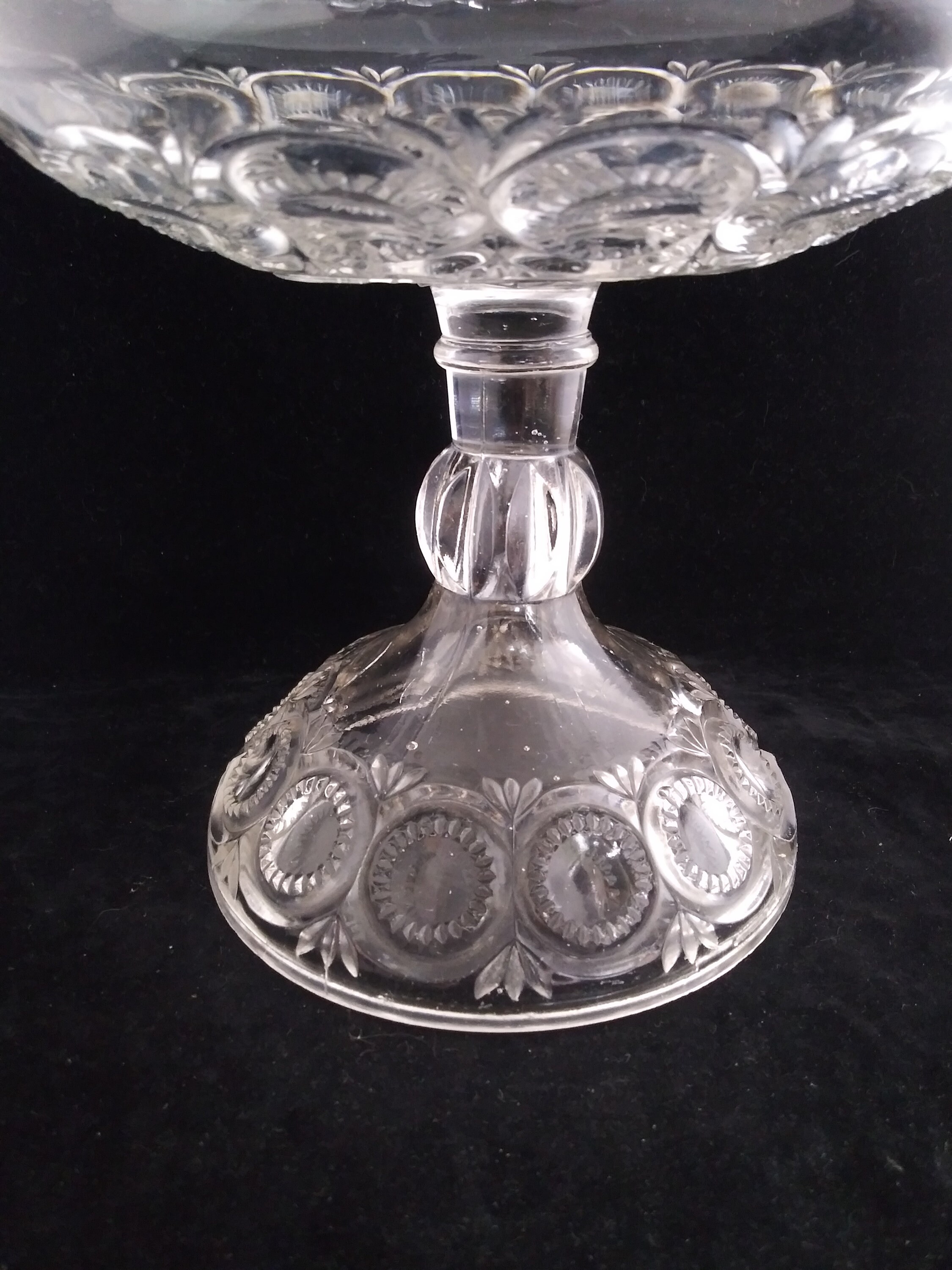 Eapg Ohio Flint Glass Company OMN 444 Mignon Comport - Etsy France