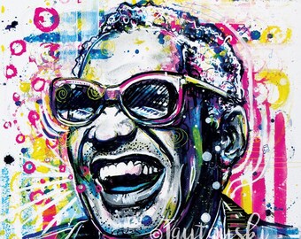 Ray Charles Painting - Etsy