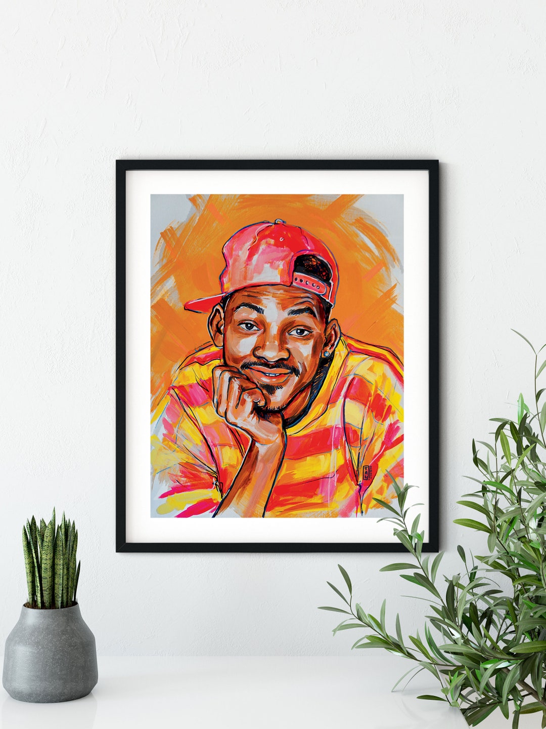 Will Smith-art Print, Wall Decor, Painting, Fan Art, Fresh Prince - Etsy