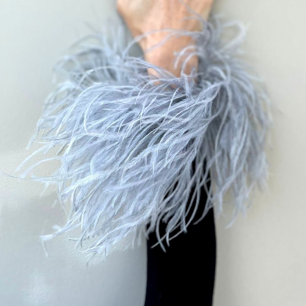 Detachable Ostrich Feather Cuff - Etsy