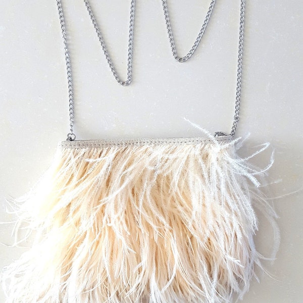 Ostrich Feather Purse - Etsy