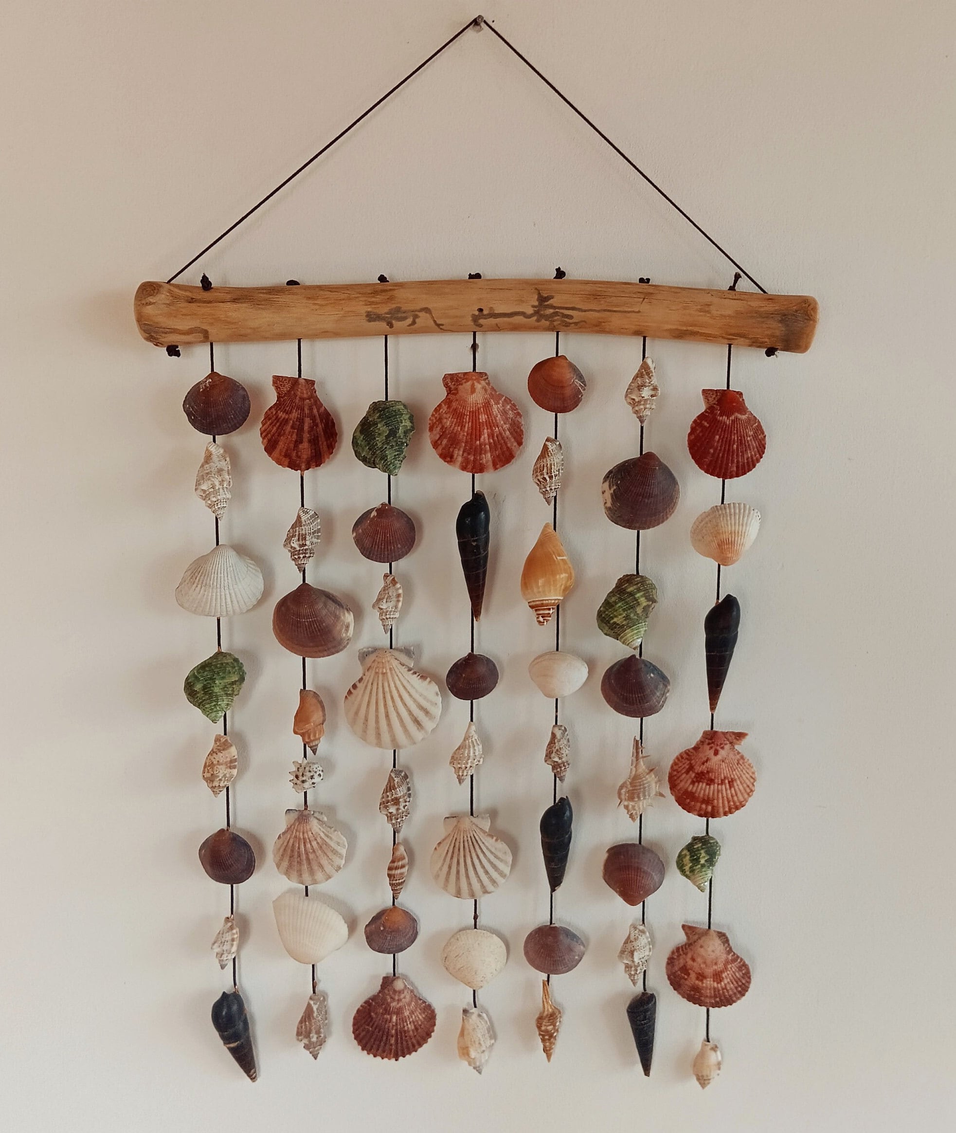 Seashell Windchime, Sea Shell Mix, Seashell Wind Chime, Beach Wedding ...