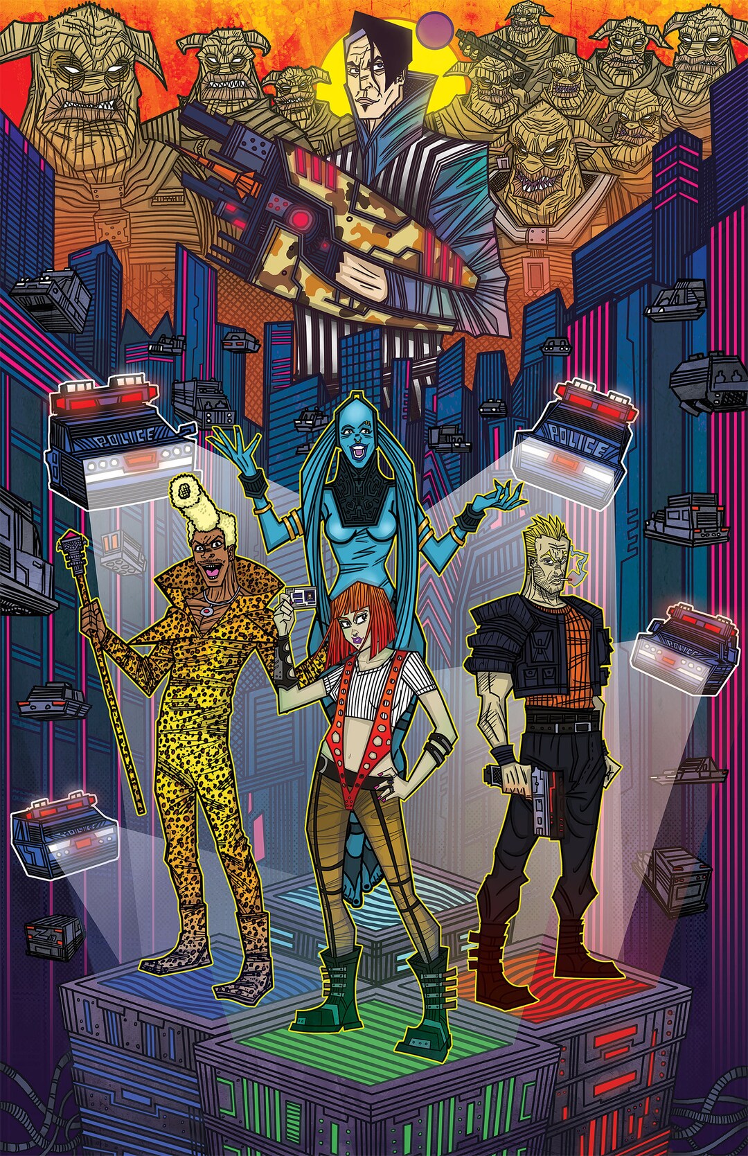 The Fifth Element Holographic Print - Etsy