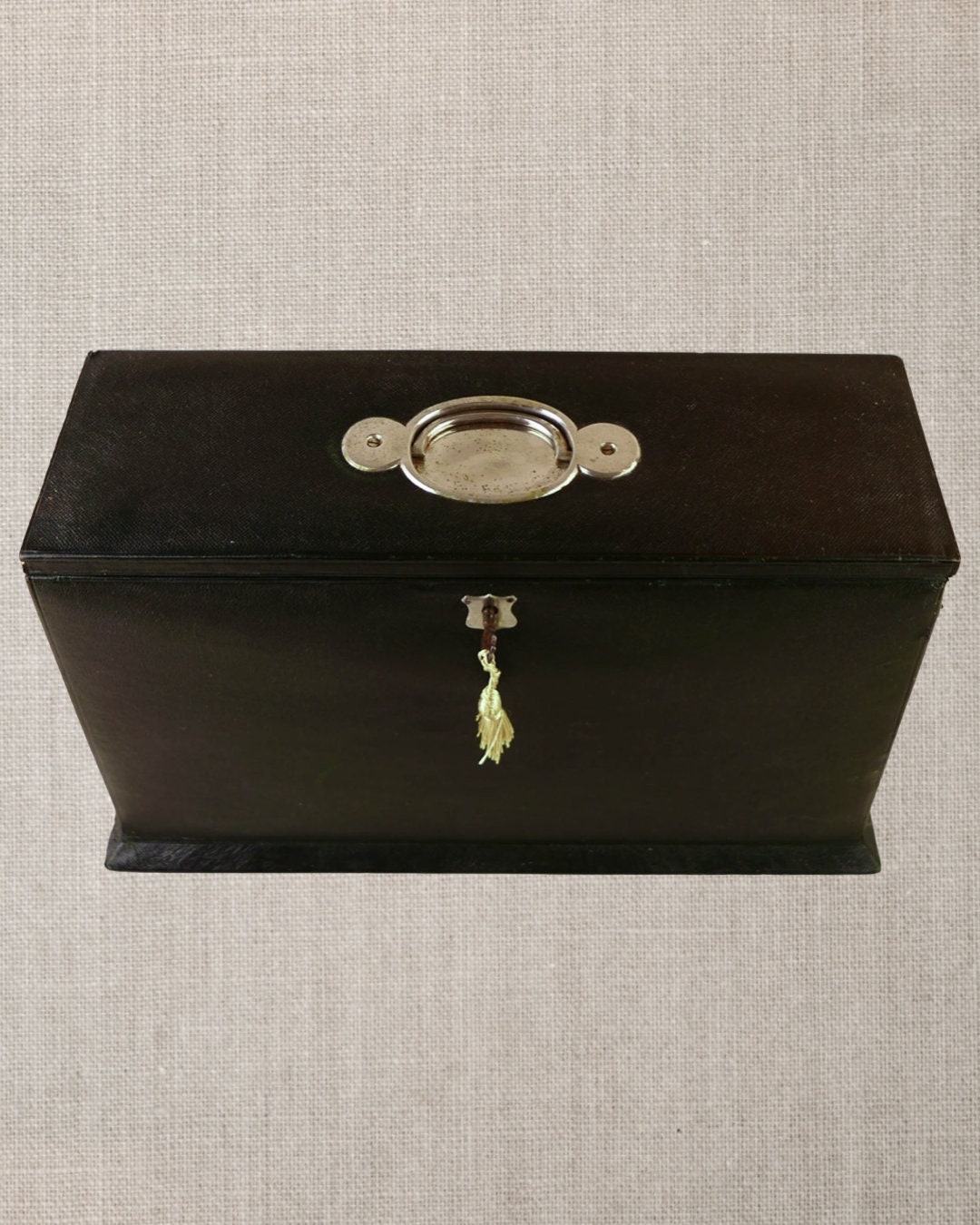 Antique Travel Writing Box With Lock & Key - Etsy