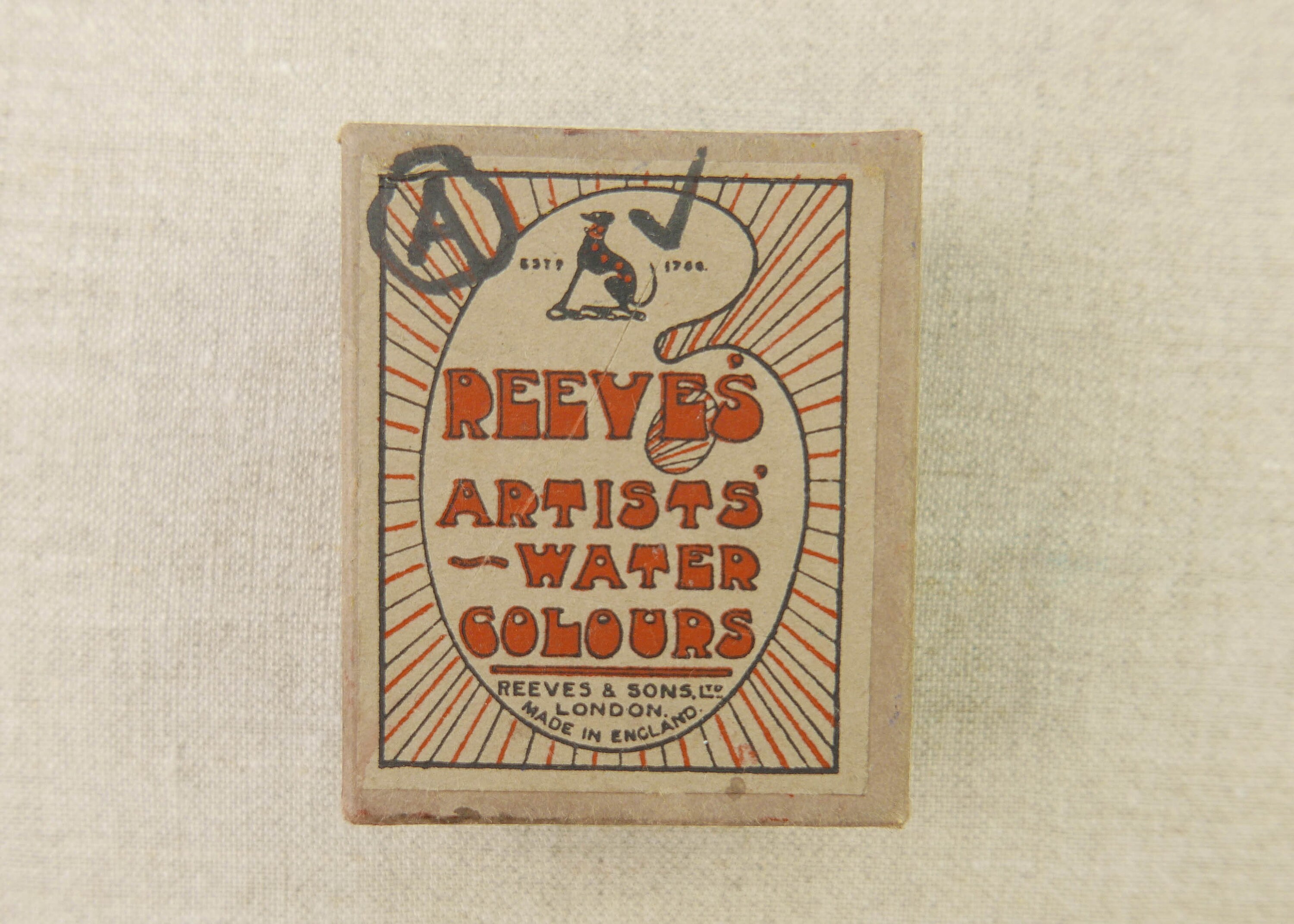 Reeves and Sons - Artists' Watercolour Card Box Only - Etsy