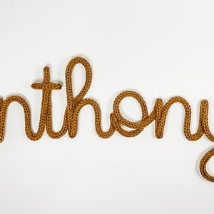 Personalized Name Word Art Wall Art Gift Nursery Decor Bedroom Decor ...