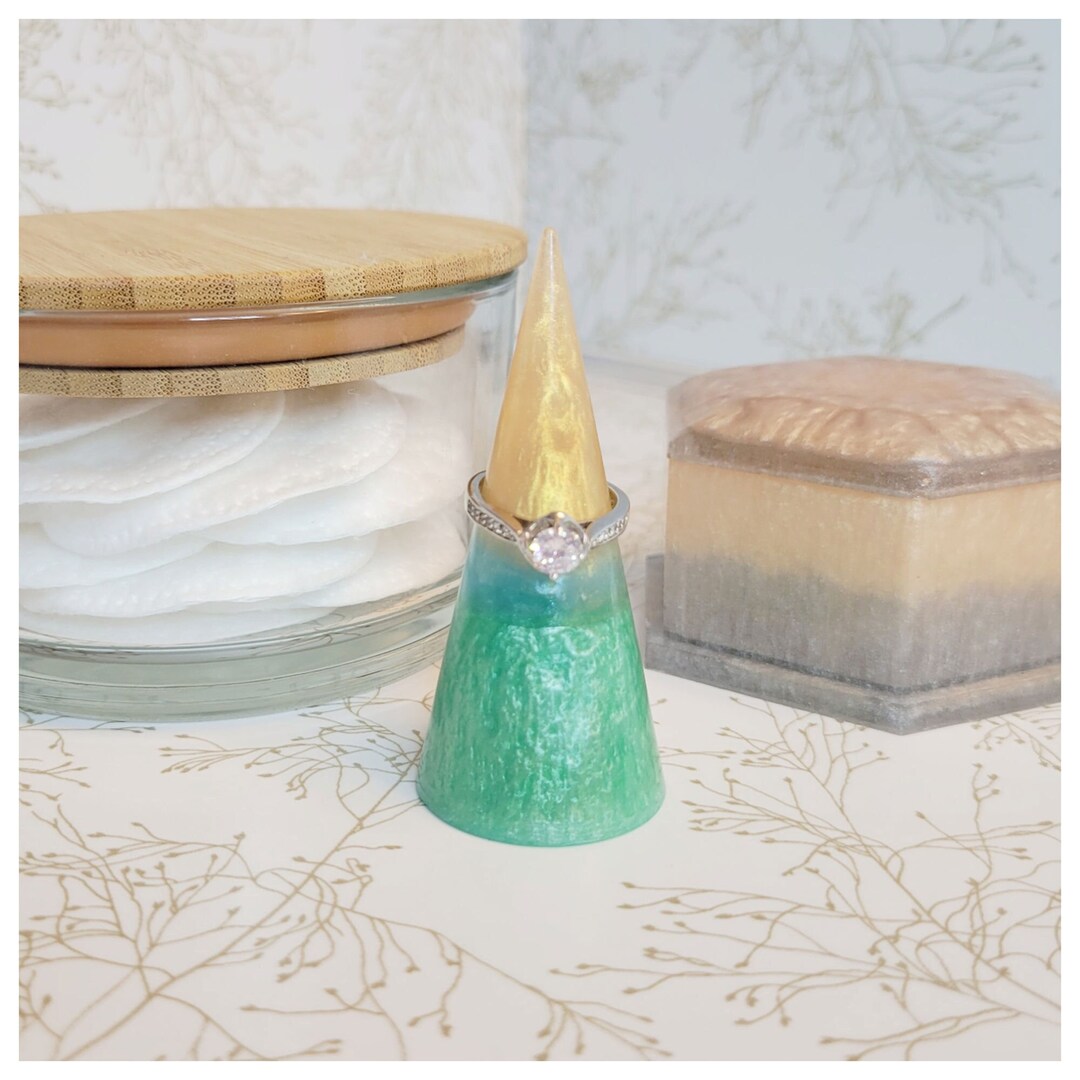 Ring Stand Ring Holder Ring Cone Ring Keeper Engagement Ring Display ...