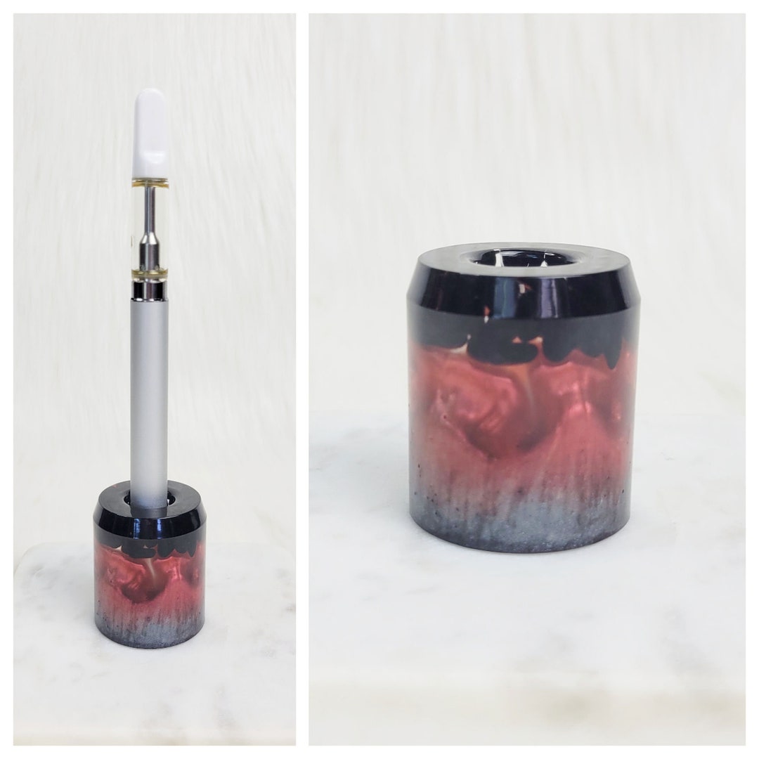 Vape Pen Stand Vape Pen Holder Handmade Hot Lava Vibes Red - Etsy