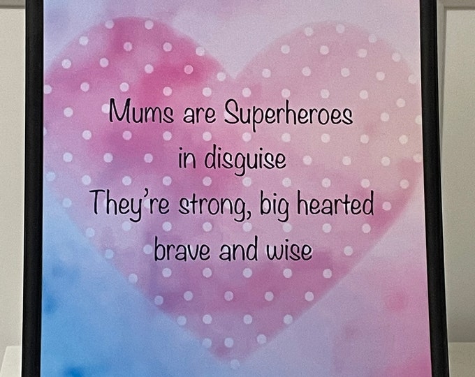 Mum - Poem Print - Etsy UK