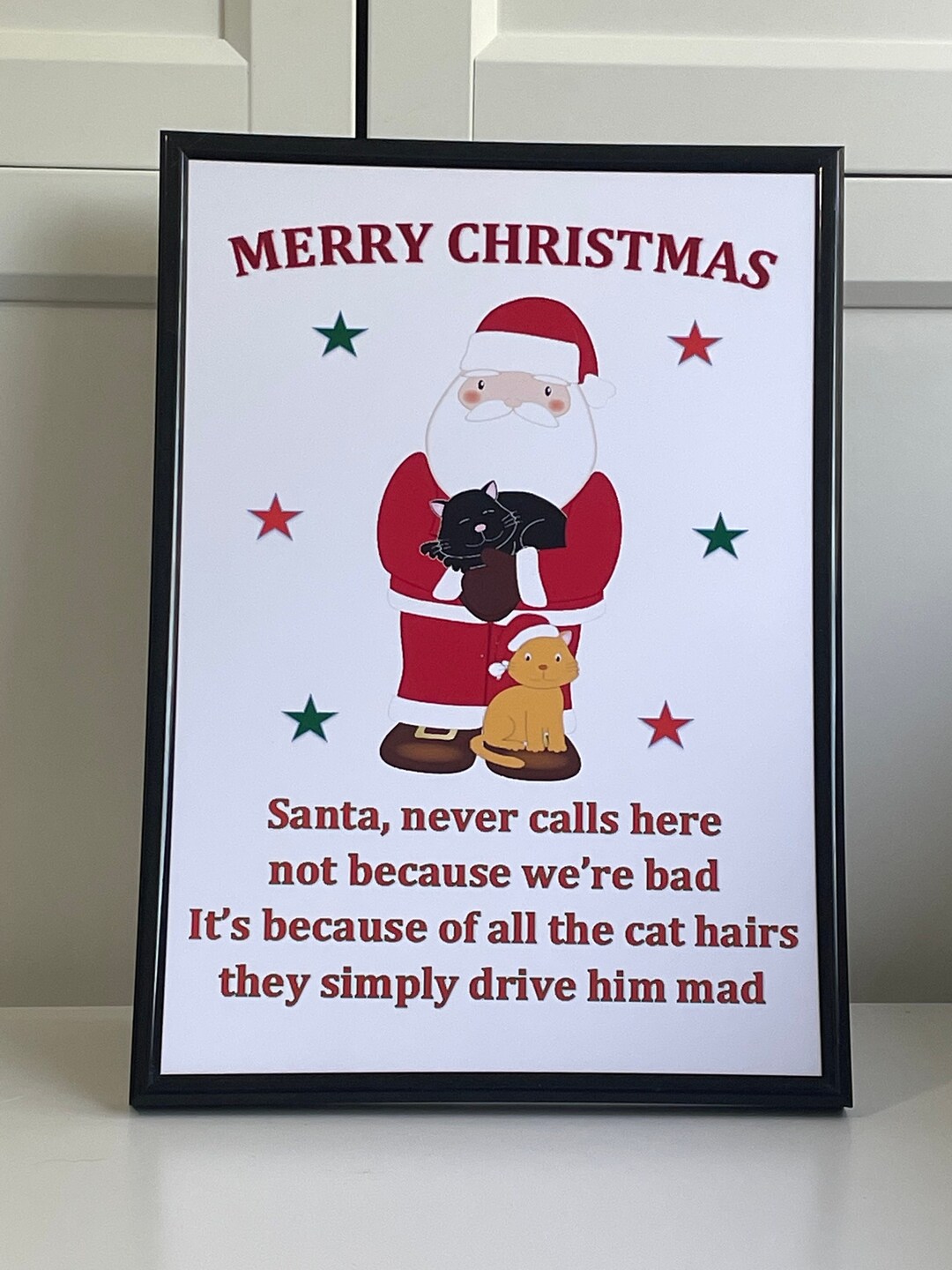 Santa Never Calls - Christmas Poem Print - Printable Digital Download ...