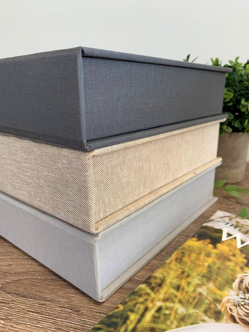 Luxury Keepsake/memory Box custom Linen Cloth - Etsy