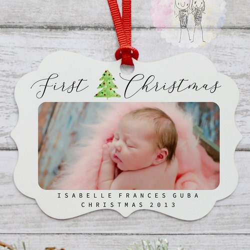 Hinged Baby Birth Frame FREE ENGRAVING | Etsy