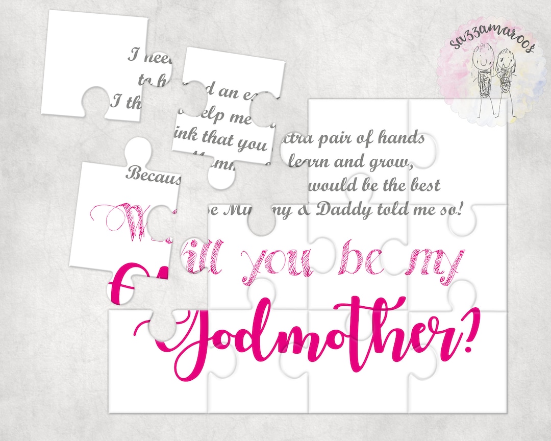 Will You Be My Godmother, Will You Be Our Godmother, Ask Godmother ...