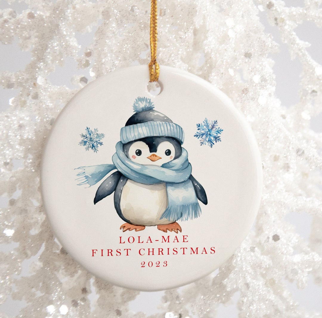 Baby's First Christmas Bauble | Happy 1st Christmas as My Mummy, Daddy ...