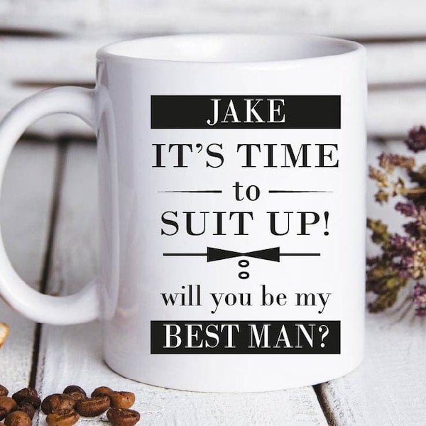 Best Man Mug - Etsy
