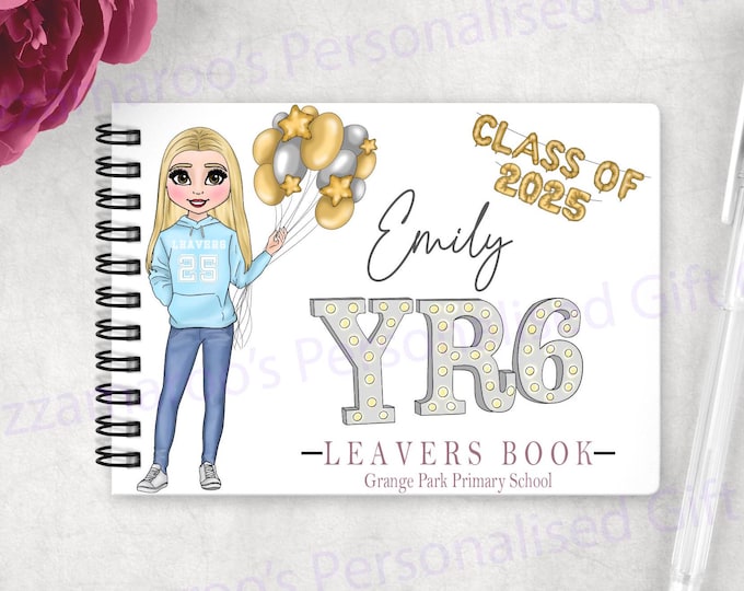 Personalised School Leavers Note Book Class of 2023 Note Book Year 6 ...