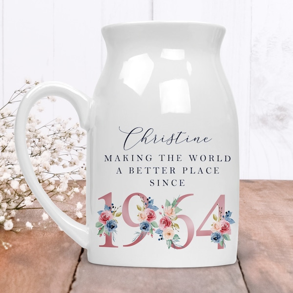 60th Birthday Flower Pots - Etsy UK