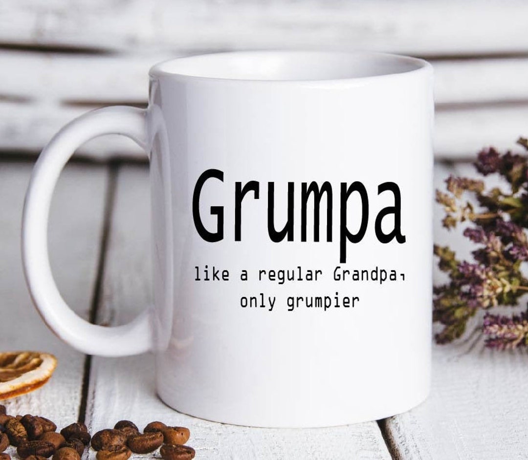 GRANDAD GIFT | Grandad Mug | GRUMPA | Grumpy Granddad | Grumpy ...