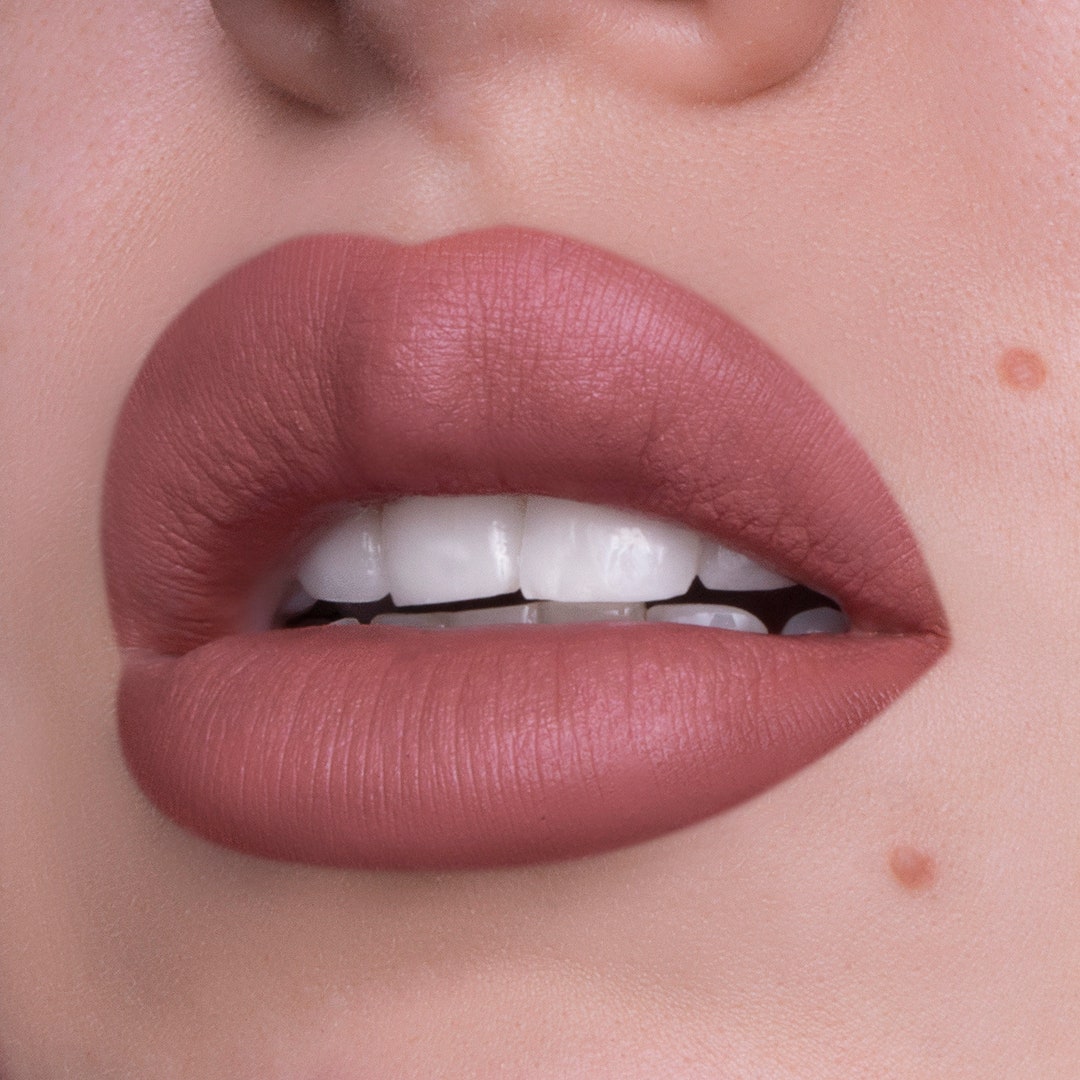 Rose Liquid Lipstick- Flower Garden Collection- Floral Packaging- Warm ...