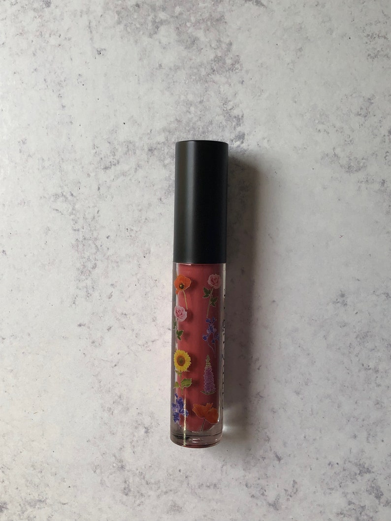 Poppy Liquid Lipstick- Flower Garden Collection- Floral Packaging ...