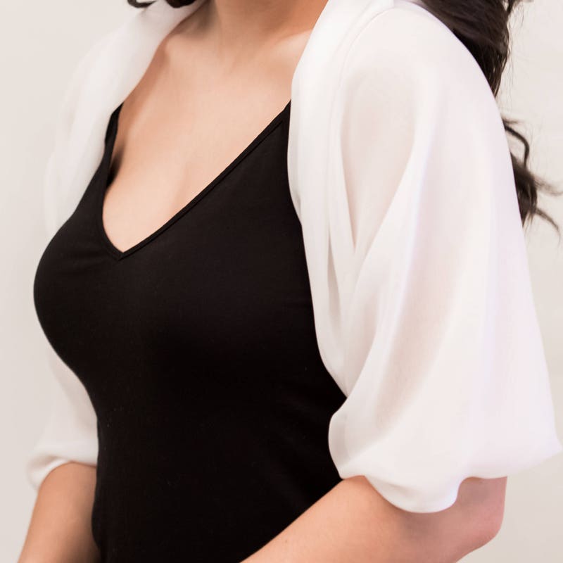 Silk Bolero Tie Shrug - Etsy