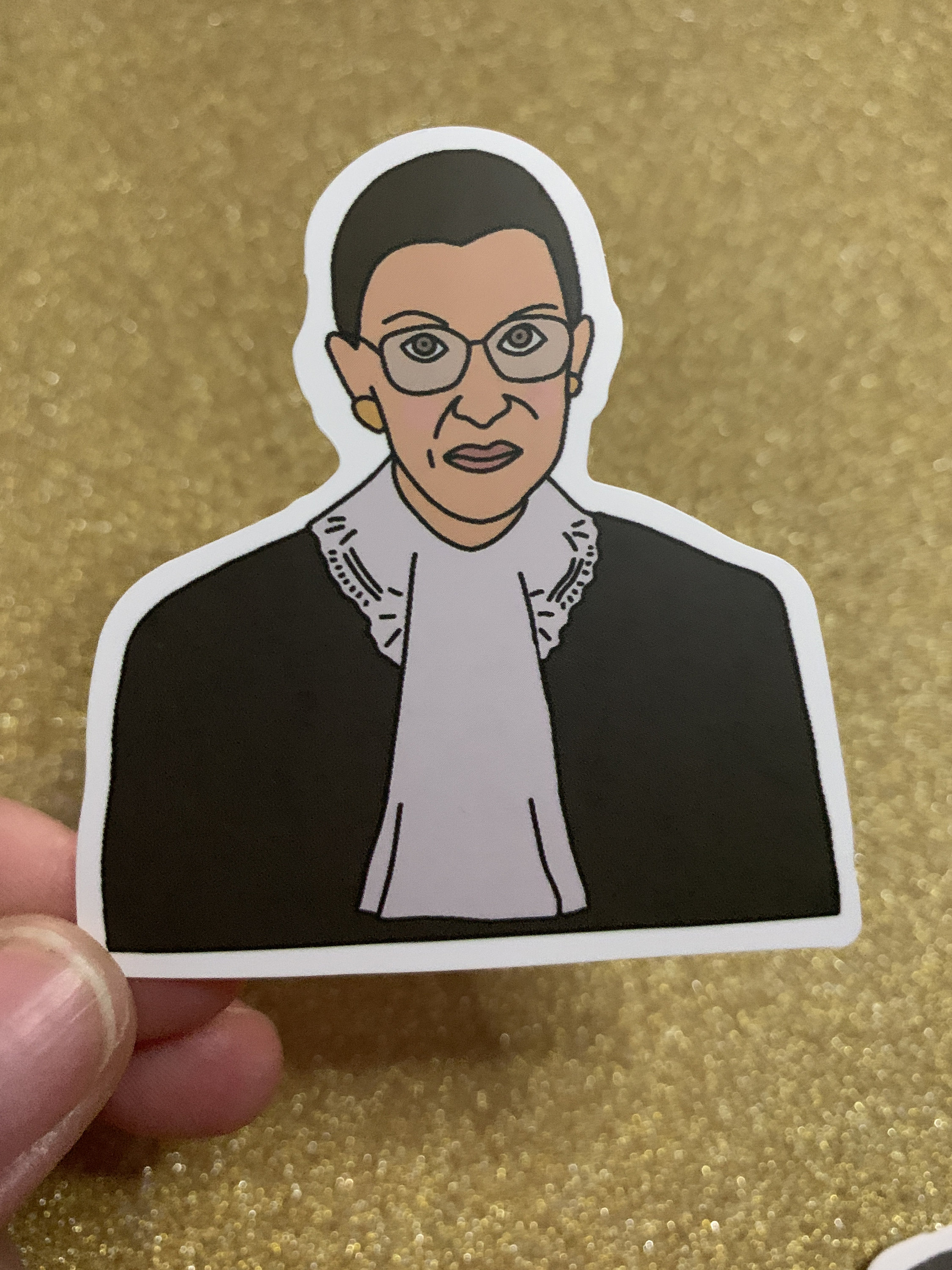 Ruth Bader Ginsburg Justice Portrait Stickers Notorious RBG - Etsy España