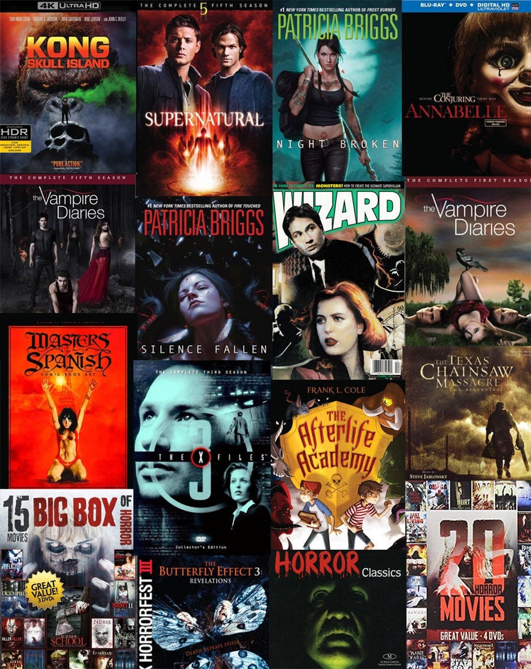 HORROR and Monsters - Vampires, Werewolves, Zombies and More Mystery ...
