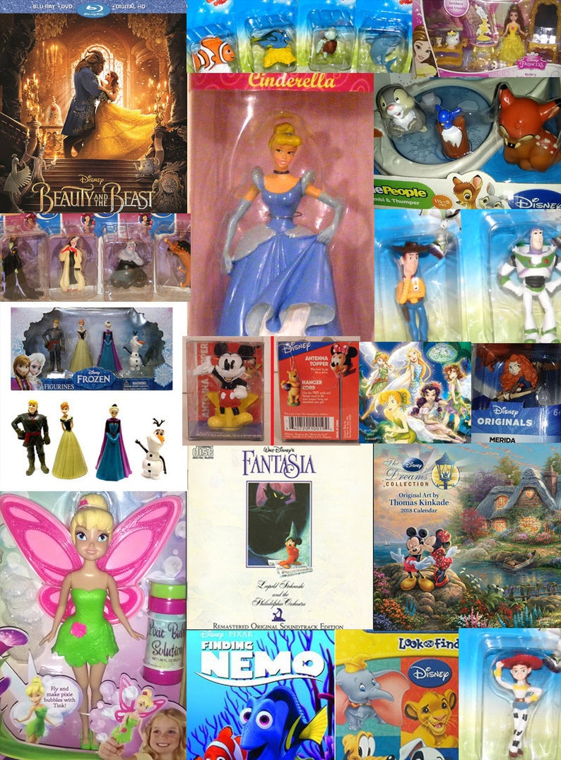 DISNEY COLLECTIBLES Mystery Gift Box Set / Toys Dvds Games - Etsy