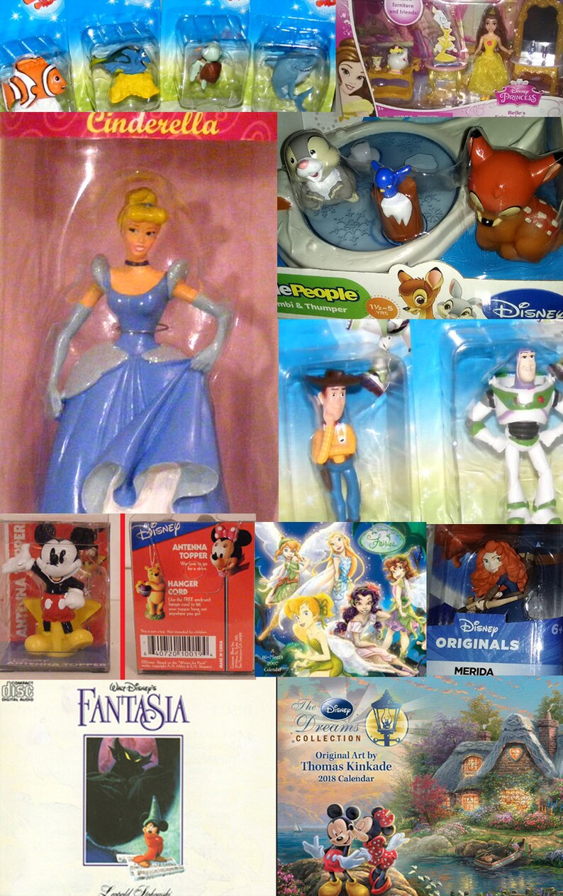 DISNEY COLLECTIBLES Mystery Gift Box Set / Toys Dvds Games - Etsy