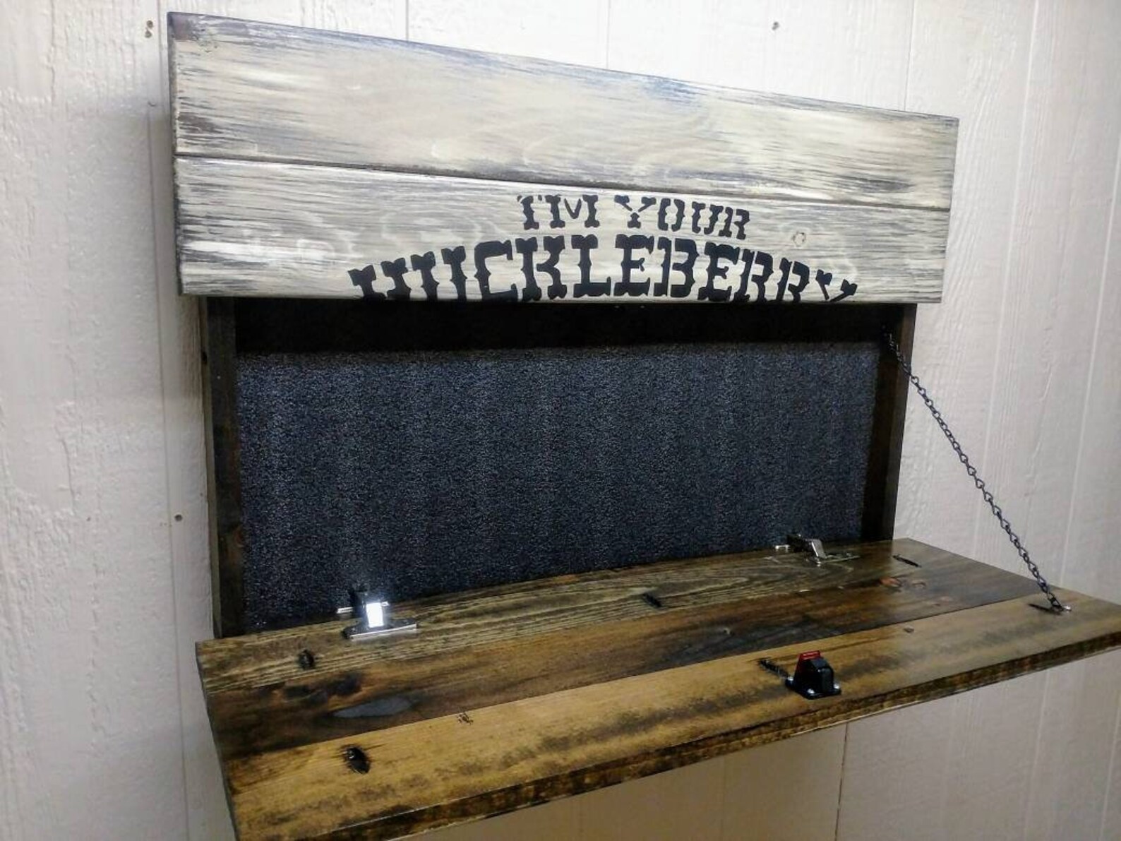 I'm Your Huckleberry Hidden Gun Storage Sign - Etsy