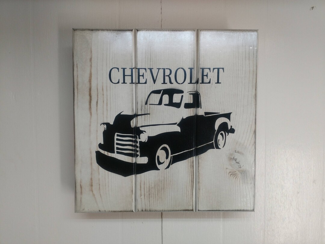 Chevrolet Truck Concealment Wall Art Box - Etsy