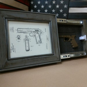 8x10 Secret Compartment Picture Frame - Etsy