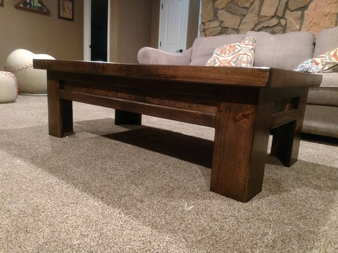 Gun Storage Coffee Table With American Flag Top. - Etsy