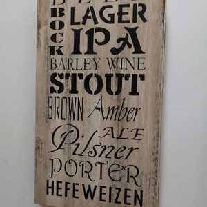 Beverages Mini Gun Storage Sign - Etsy