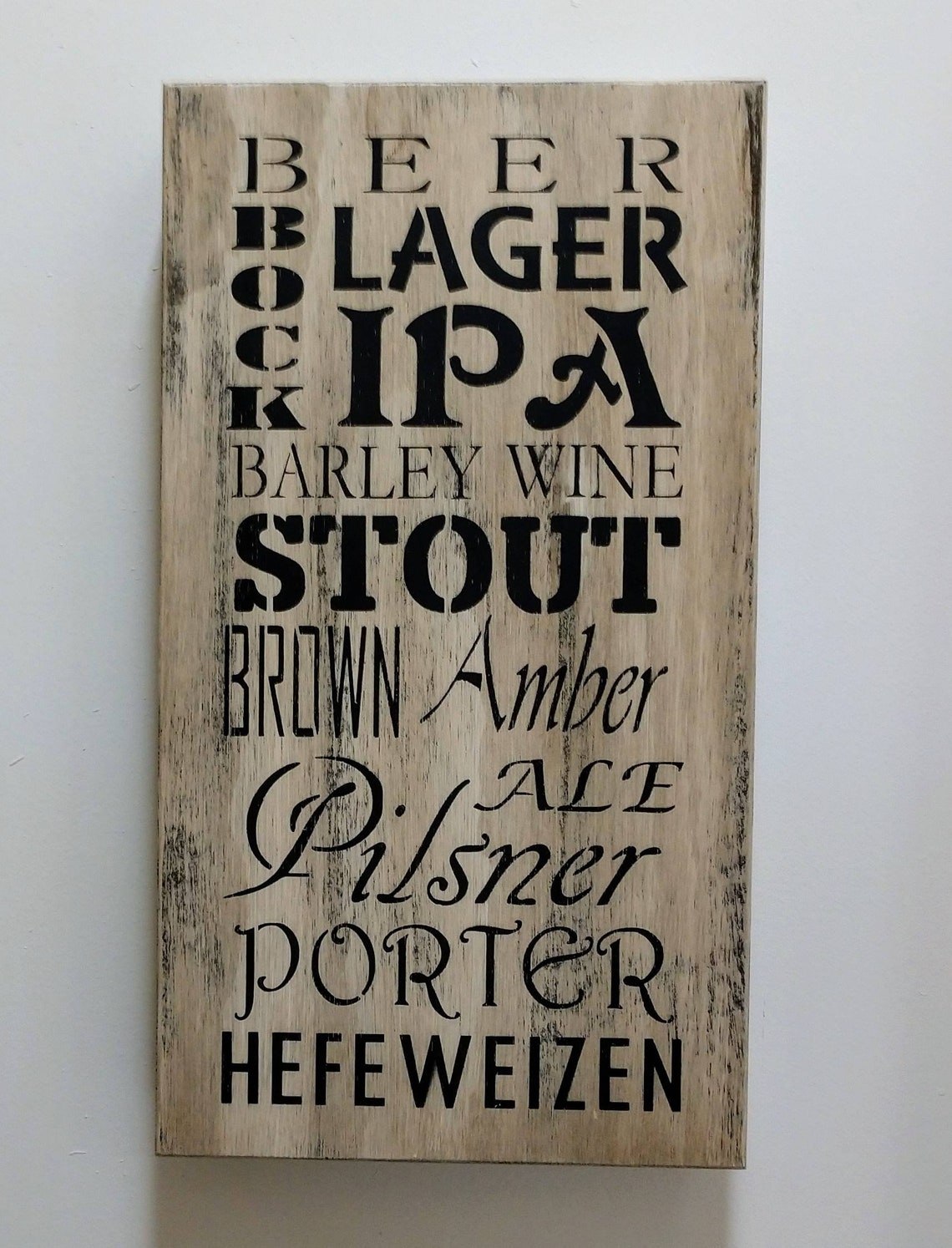 Beverages Mini Gun Storage Sign - Etsy